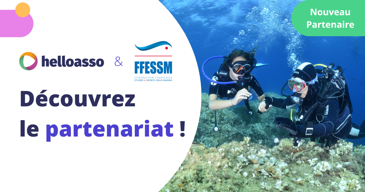 Partenariat FFESSM / HelloAsso | FFESSM